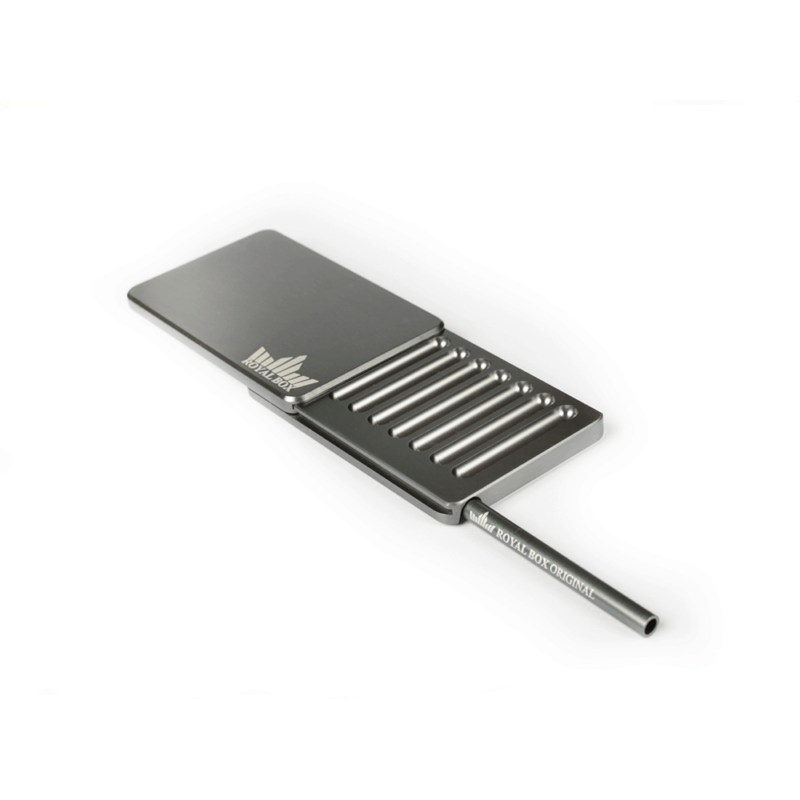 Royal Box Titanium Space | Snuff Kit | Party Accessory