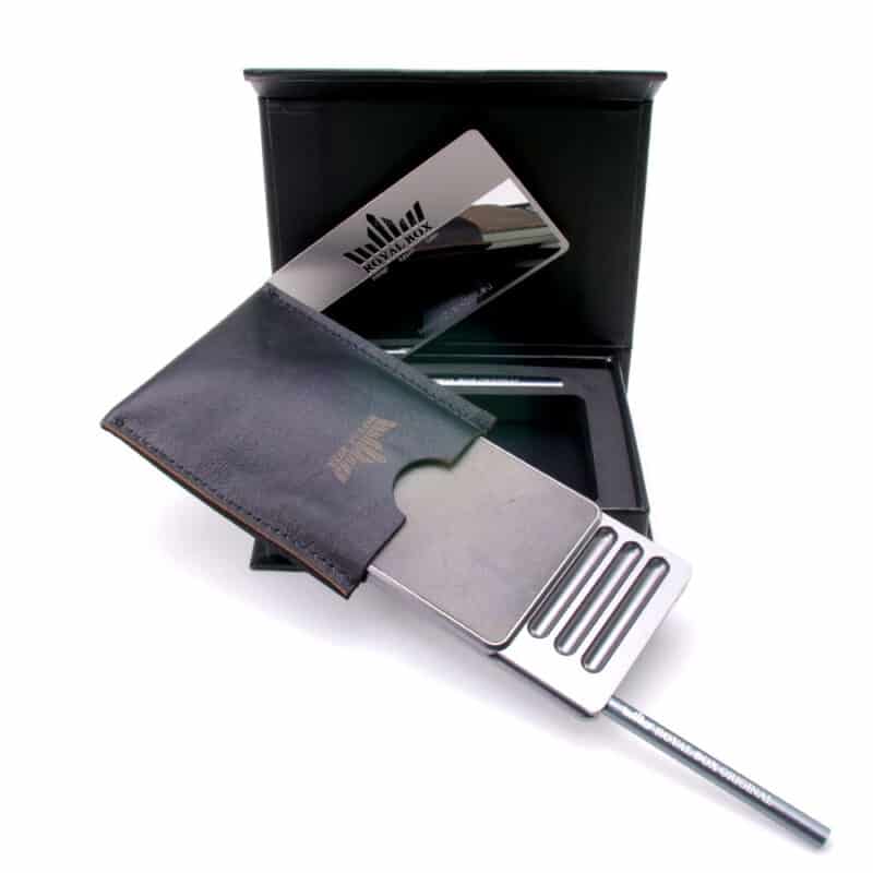 Royal Box Polaris Titanium | Snuff Kit | Party Accessory