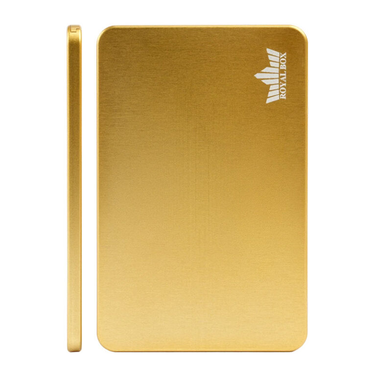 Royal Box Gold Turbo - Slimmest Model Yet | Snuff Kit | Party Accessory