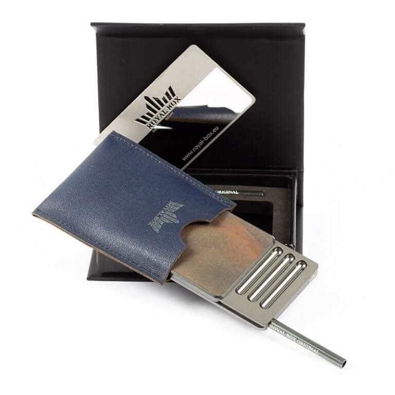 Royal Box Mars Titanium | Snuff Kit | Party Accessory