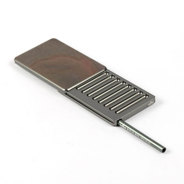 Royal Box Mars Titanium | Snuff Kit | Party Accessory