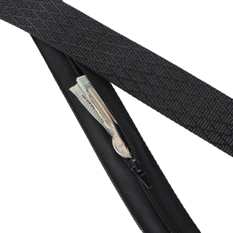 Hidden Pocket Belt | Secret Zipper Compartment | Party Accessory